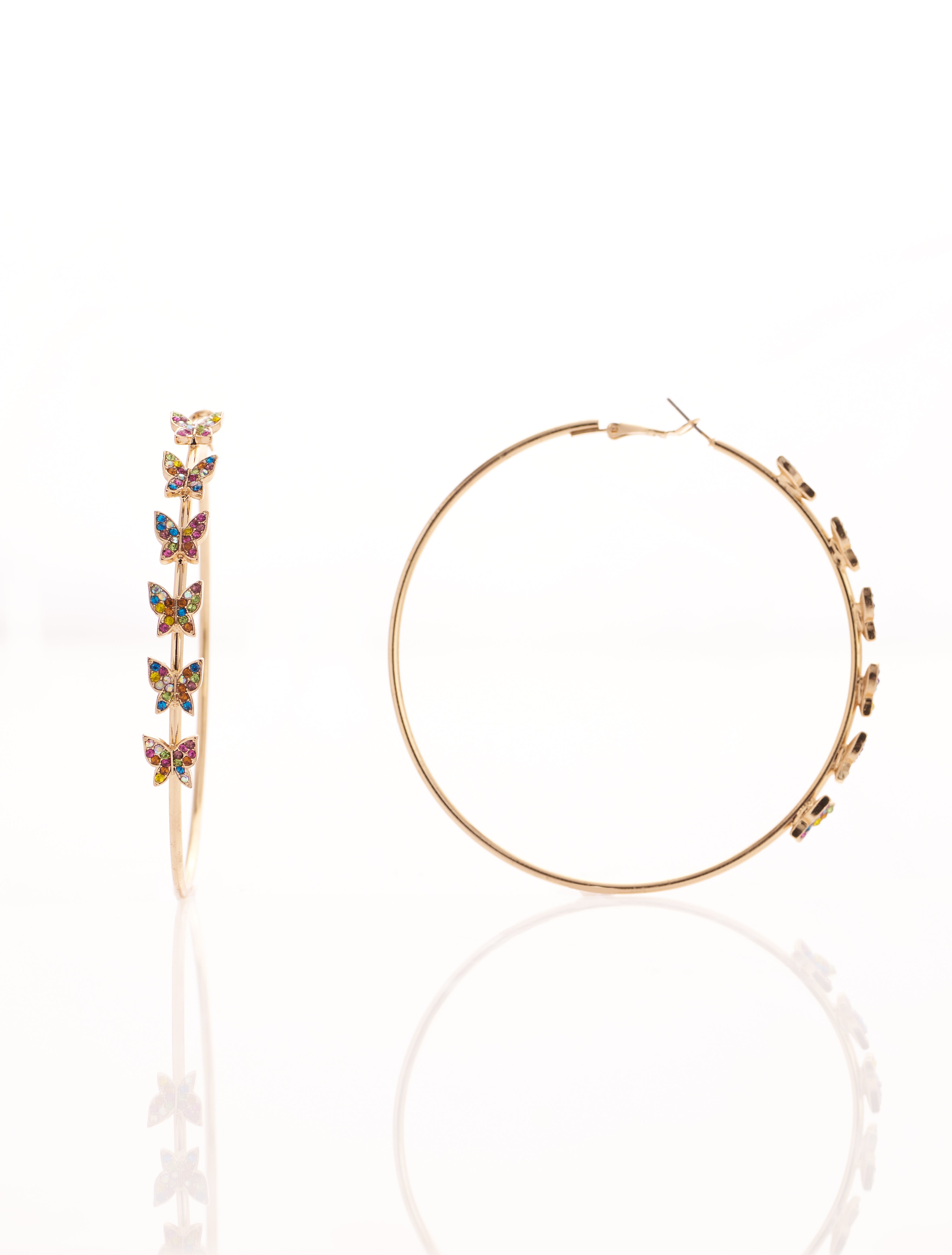 Mariposa Signature Hoop in Multi Color – BX Glow